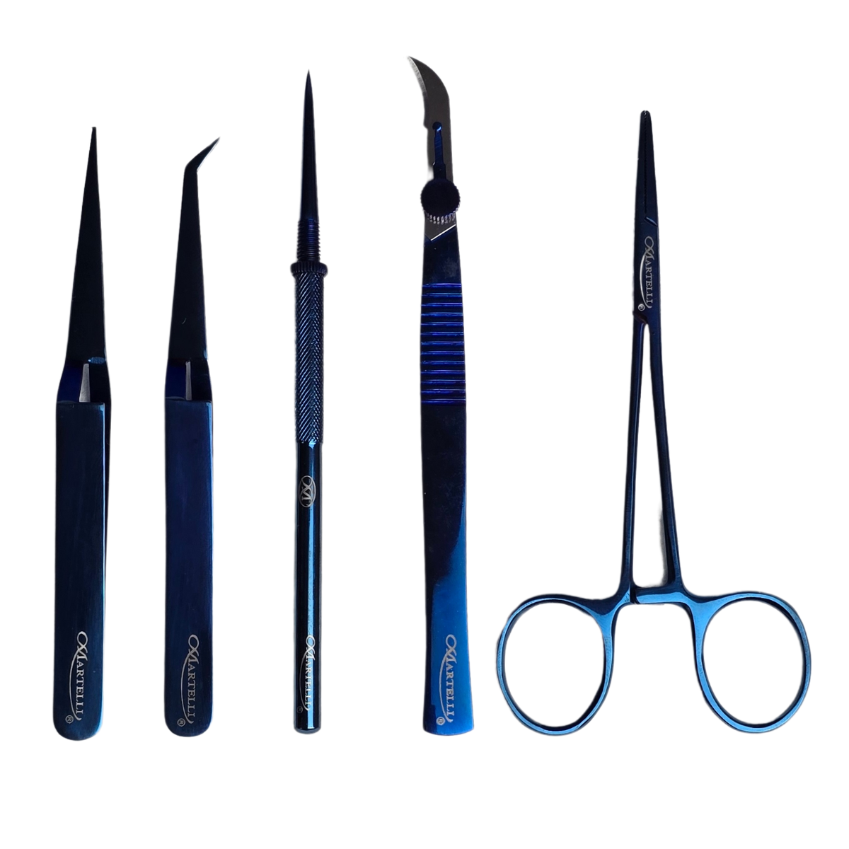 Martelli Enterprises | The Right Tool the Right Way: 5 Piece Tweezer Kit