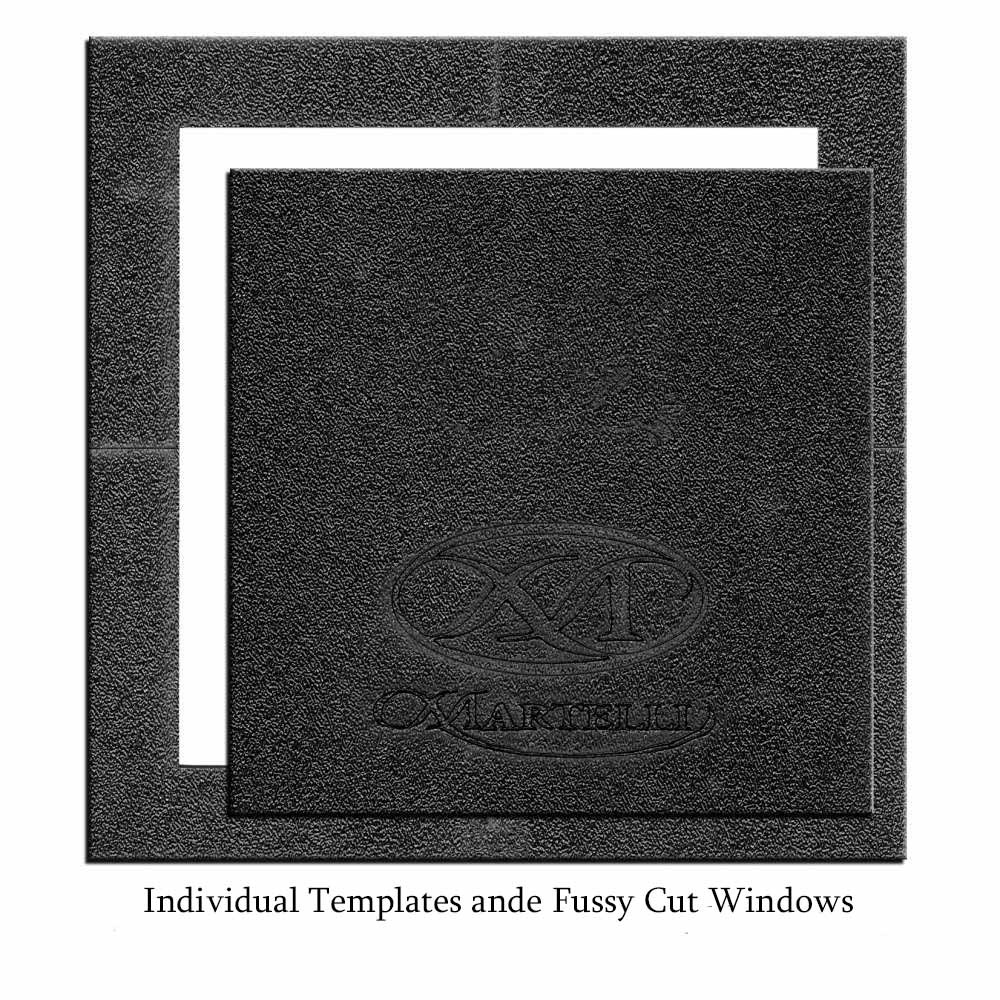 Square Template and Fussy Cut Window (XL Size)