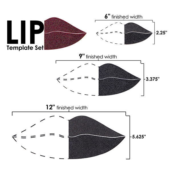 Lip Template Set